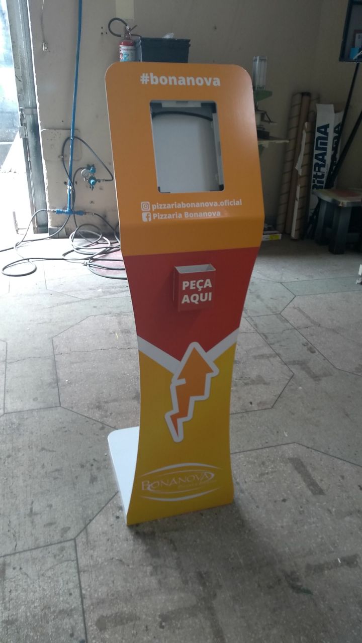 Tótem para Pedidos de Pizzas - Fóton Multimídia - Desde 1997